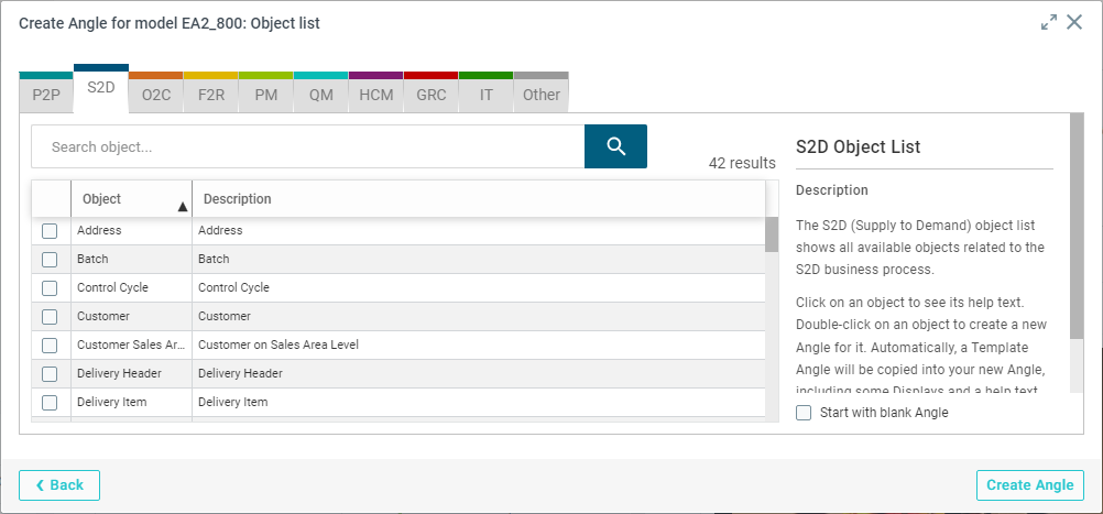 Creating an Angle – Angles SAP
